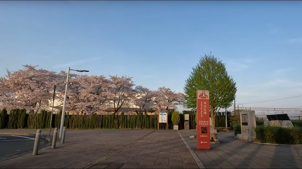 Cycling | 水戸線 笠間駅~宍戸駅~友部駅 | 4K | April 2024 | 字幕あり - Ciao Nihon