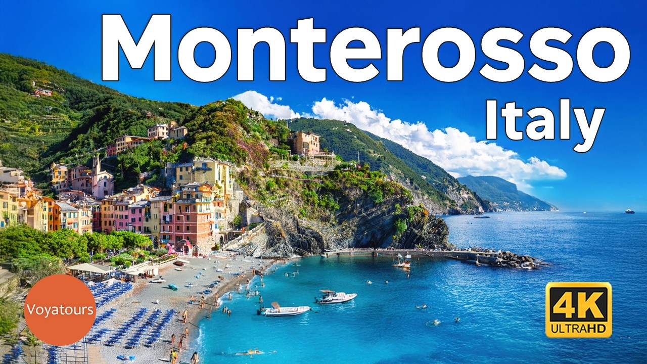 Monterosso al Mare, Cinque Terre - Italy Walking Tour (4K 60fps ...