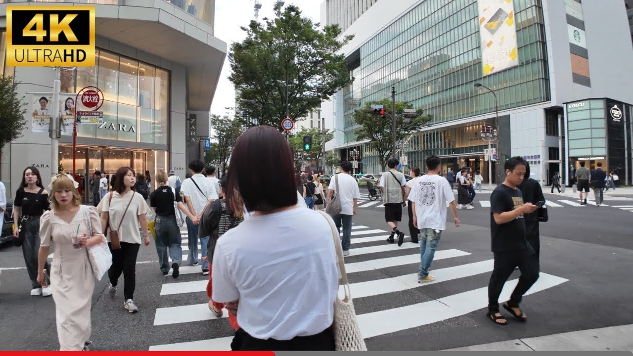 Japan: Sakae Streets in Nagoya | 4K Walking Tour - Ciao Nihon