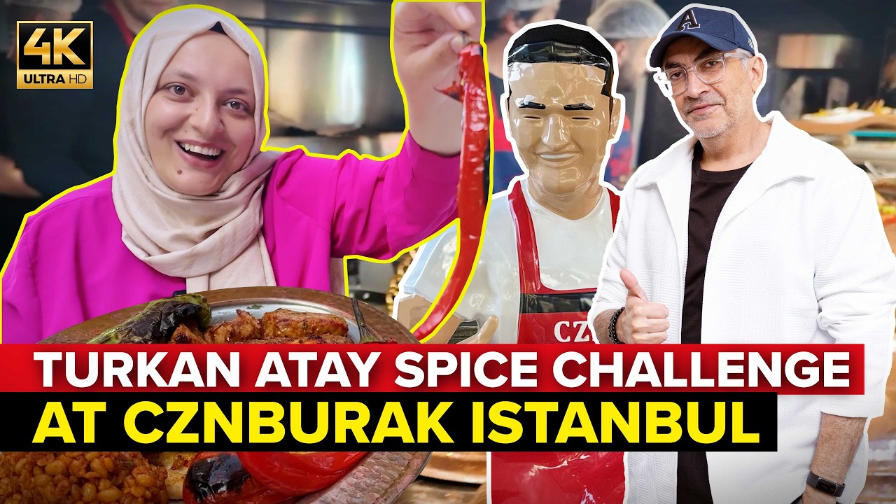Next Level Turkan Atay Istanbul Food Vlog | CZN Burak Brutally Honest ...