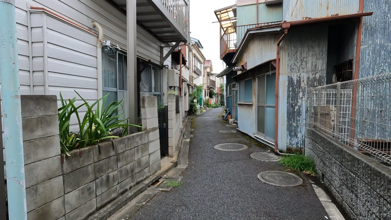 【東京路地散歩/tokyo alley walk】海抜0m地帯の暗渠路地【葛飾区東立石】 - Ciao Nihon