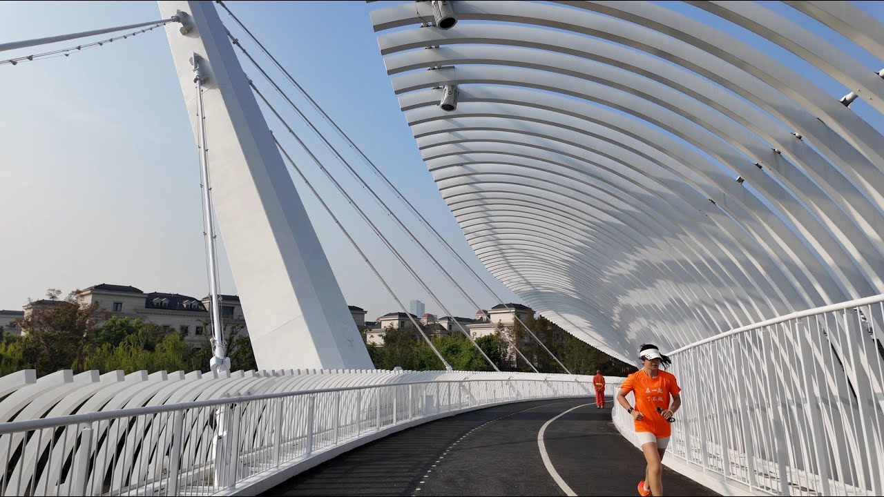 Lujiazui Water Loop EP01｜Tour Shanghai City 4K｜Zhangjiabang River ...