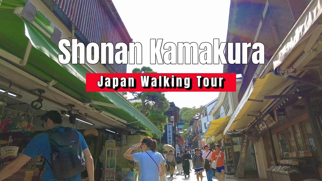 Shonan Japan Walking Tour -4K JAPAN- Popular tourist destinations Near ...