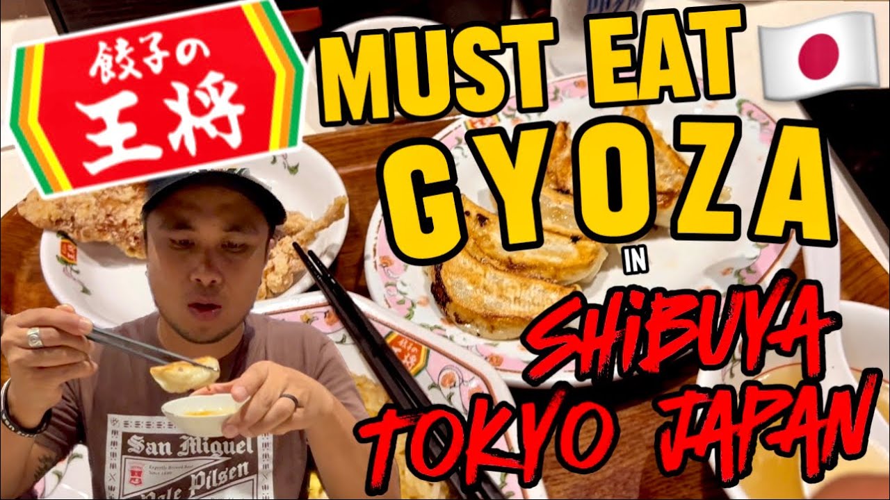 Gyoza Hunt🥟 in SHIBUYA Tokyo Japan 🇯🇵 This is GYOZA no OHSHO - Ciao Nihon
