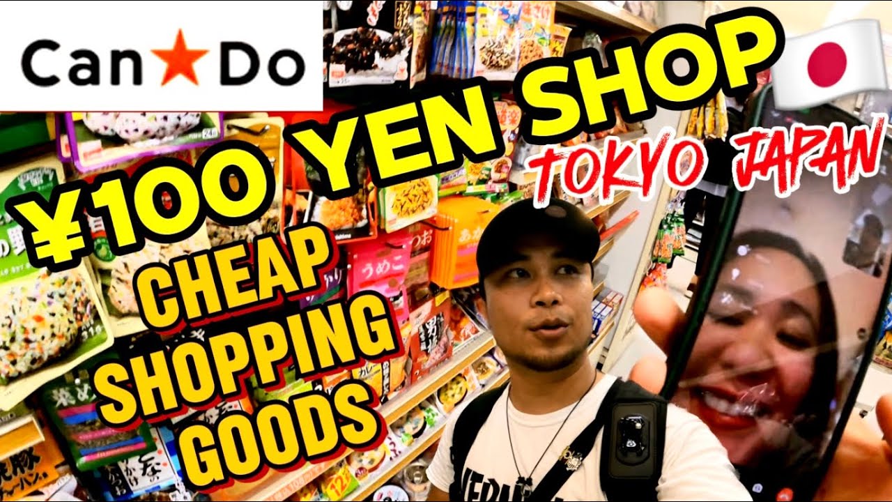 ¥100 Yen ($1 Dollar) Shop CAN DO in Tokyo Japan 🇯🇵 - Ciao Nihon
