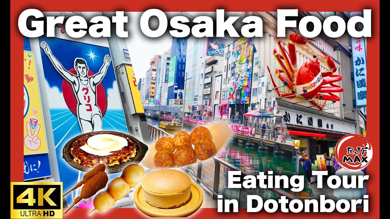 Perfect Osaka Food Trip - Takoyaki God hands, Famous Cheese Cake ...
