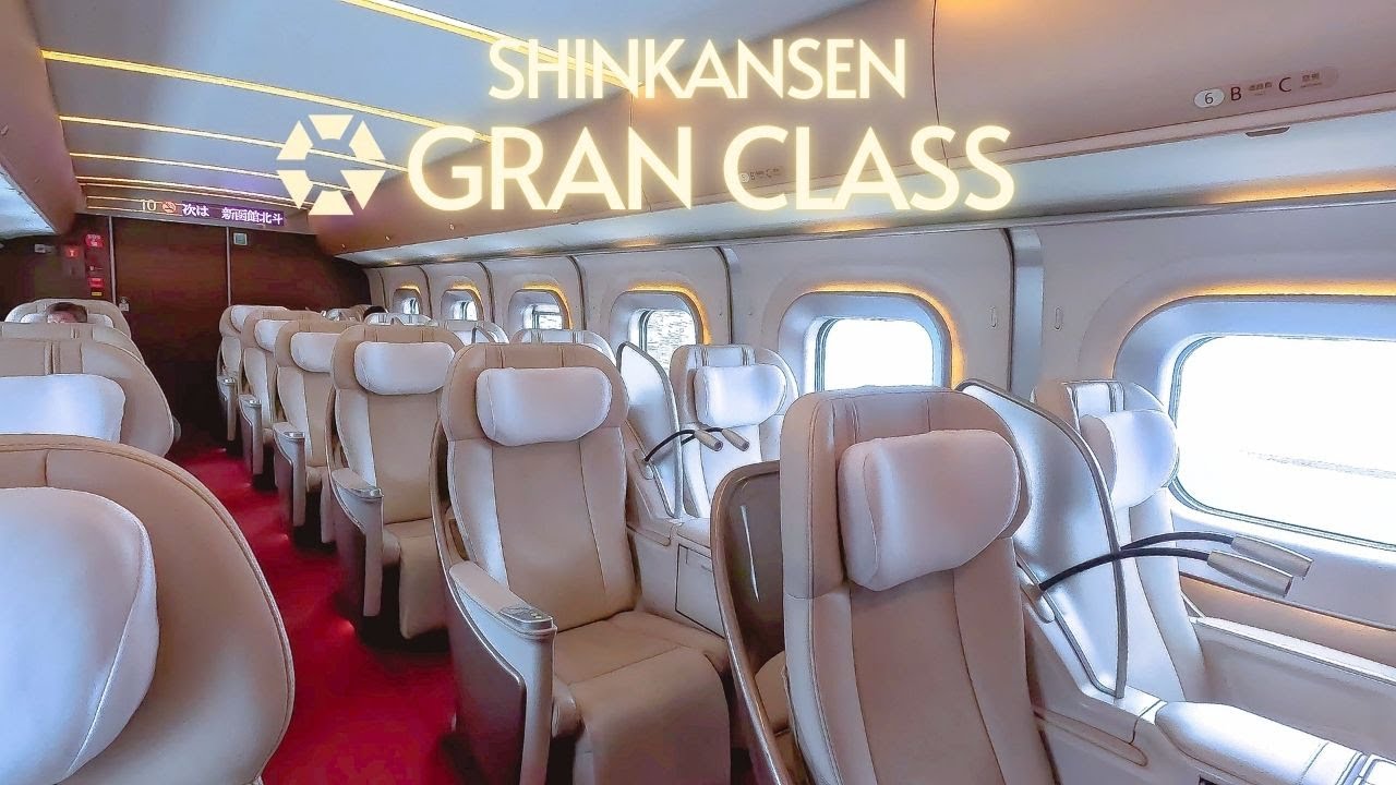 The Most Luxurious Train in Japan: Gran Class Shinkansen to Hakodate ...