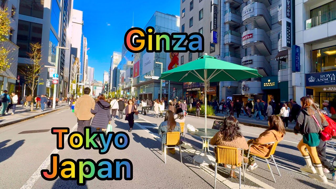 [4K] Walking Tour From Shimbashi to Ginza. Tokyo, Japan. - Ciao Nihon