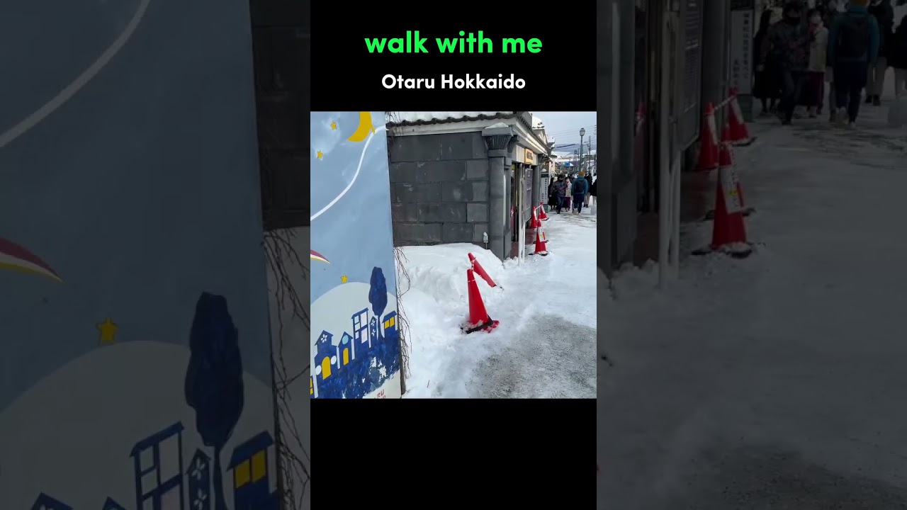 Walk With Me in Otaru Hokkaido | Japan Walking Tour - Ciao Nihon