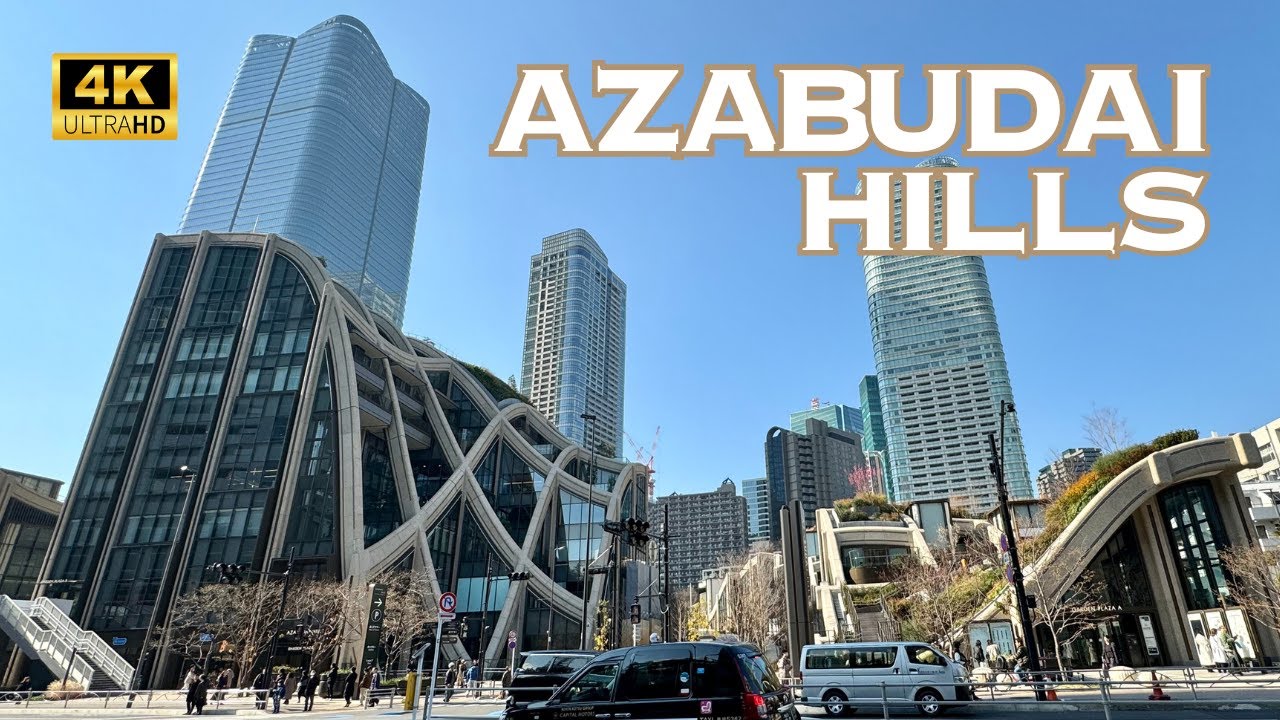 [4K] Azabudai Hills in TOKYO 🇯🇵🐧 Nonstop Walking Tour - Ciao Nihon