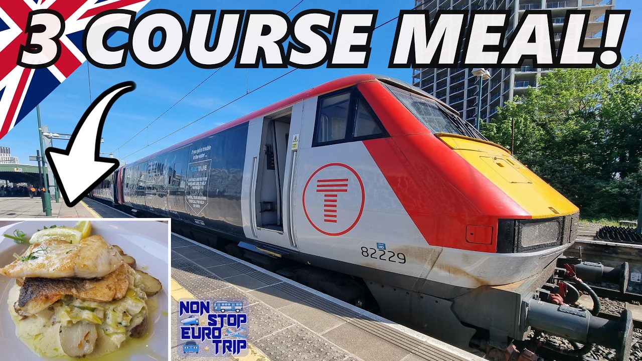 The UK's BEST Onboard Train Food - Transport for Wales Premier Dining ...