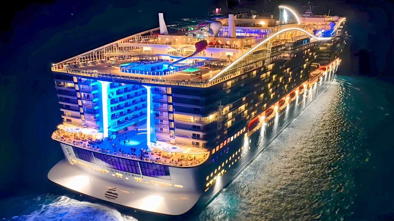 MSC World Europa Cruise Ship Tour in 4K | MSC Cruises' Largest Ship ...