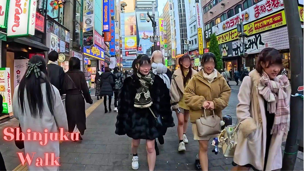 Shinjuku Tokyo walk tour. 【4K】1.2025-12 - Ciao Nihon