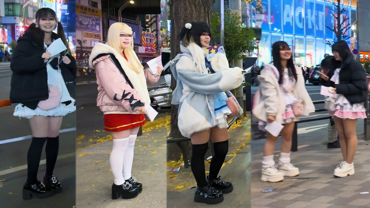 ♥ Walk in Akihabara (秋葉原 ) Tokyo (東京) ♥ Cute Maids ♥ 4K 60fps Tokyo ...