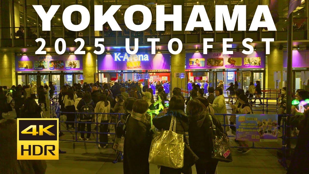 【4K HDR🇯🇵】2025 UTO FEST in Yokohama [K-Arena Yokohama] - Ciao Nihon