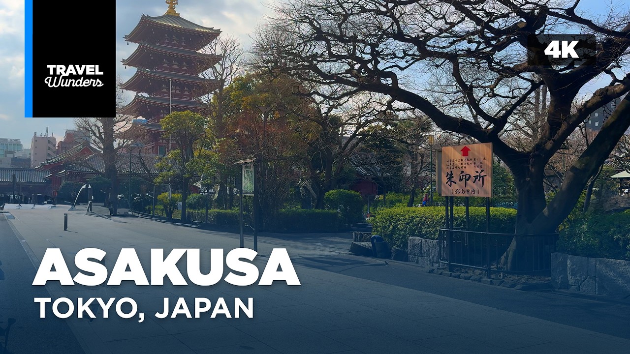 Asakusa Japan Walking Tour | 4K ASMR | Historic Tokyo Sights - Ciao Nihon
