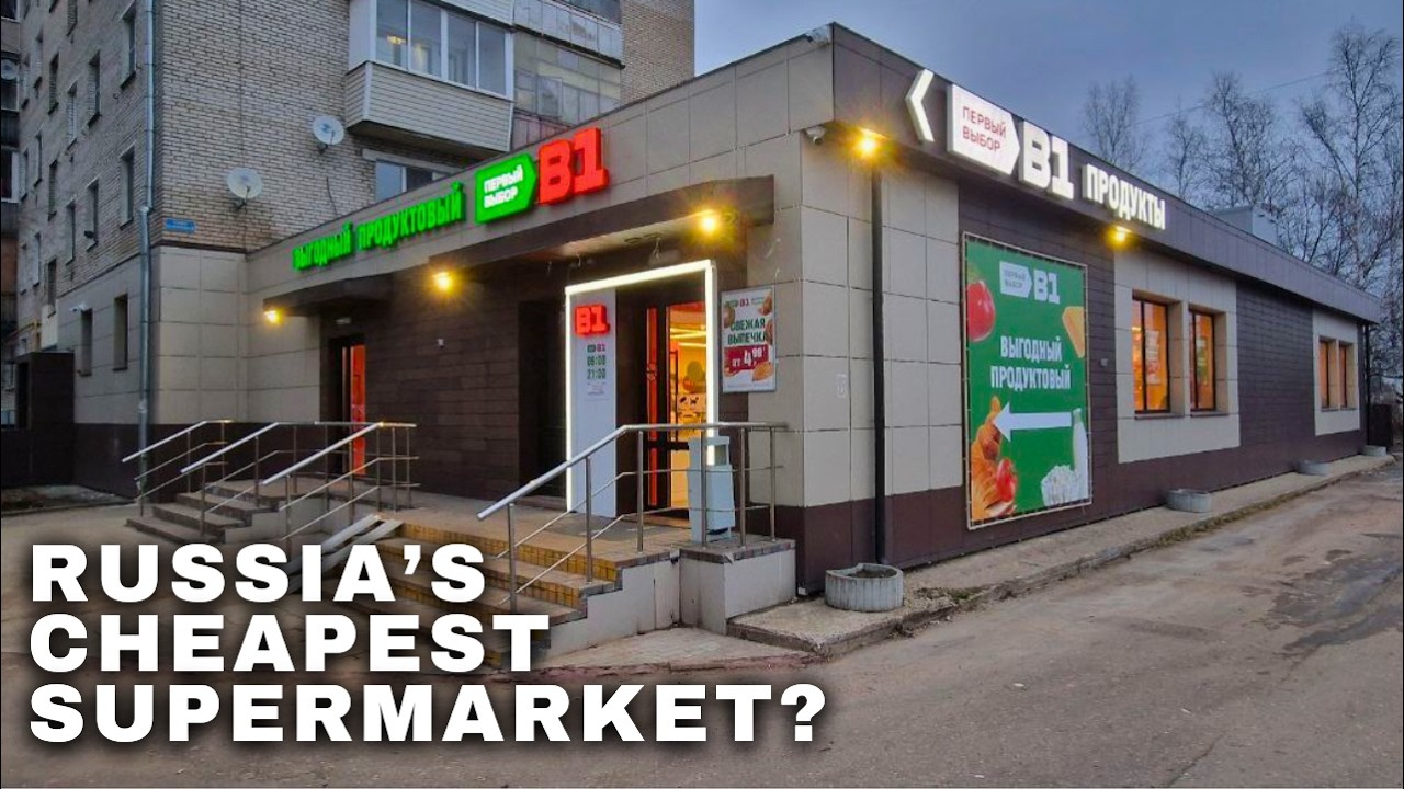 Russian TYPICAL (Ultra Low Cost) Supermarket Tour - Ciao Nihon