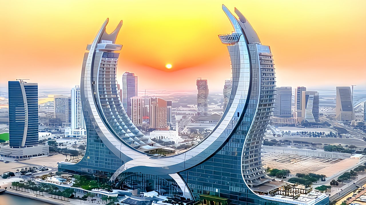Fairmont Doha, Qatar's 5-Star Luxury Hotel in Iconic Katara Towers (4K ...