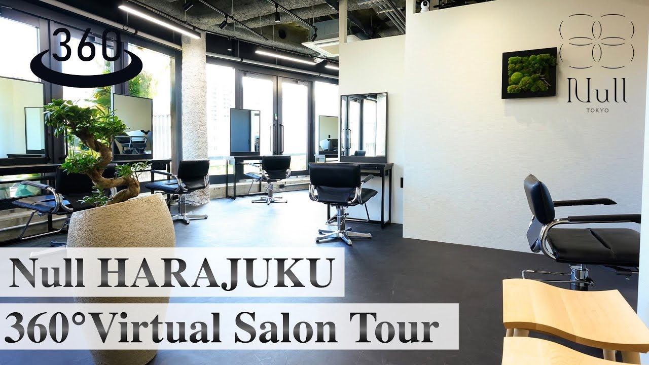 360° Virtual Salon Tour : Experience a Tokyo Hair Salon Visit in Null ...