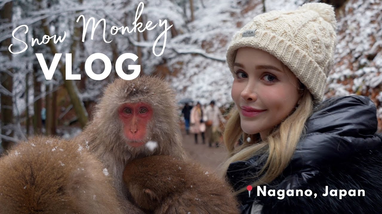 SNOW MONKEYS IN JAPAN VLOG! ️🐵 Spend a Day in Nagano With Me! - Ciao Nihon