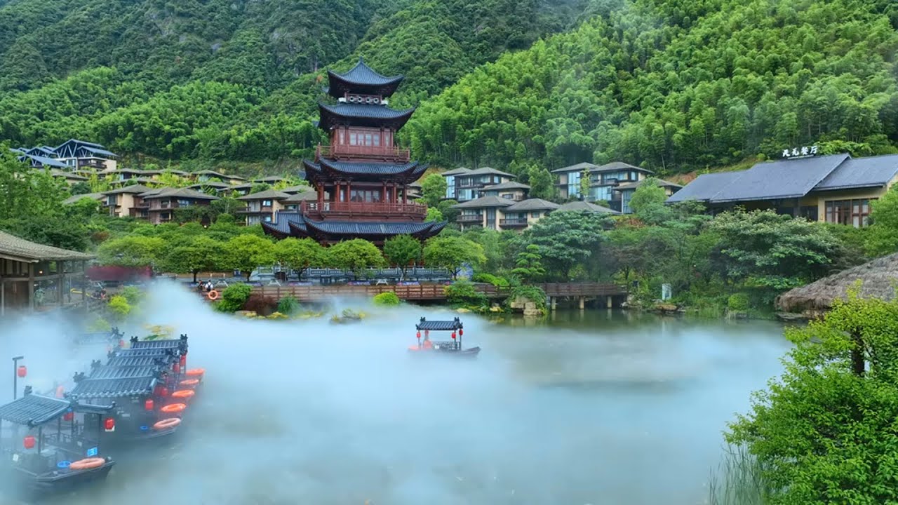 Gexian Village, Jiangxi Province, China|江西葛仙村，夜色降临，这里享有神仙故里的美誉|TAmazing ...