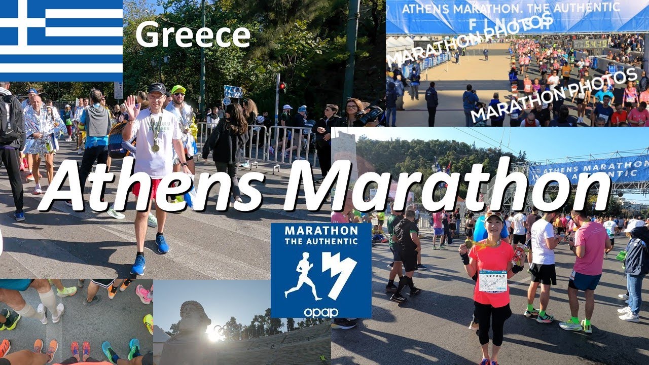 【Athens Marathon】🇬🇷Running Through the Birthplace of the Olympics ...