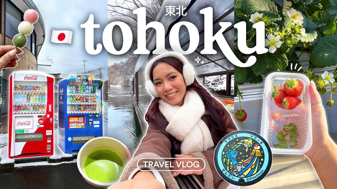 JAPAN VLOG 🇯🇵🍵🍓 tohoku's best things to do | sendai, matsushima ...