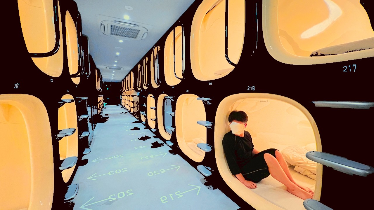 3 Days Inside Japan’s Futuristic Capsule Hotels 🇯🇵 | Tokyo Food Tour ...