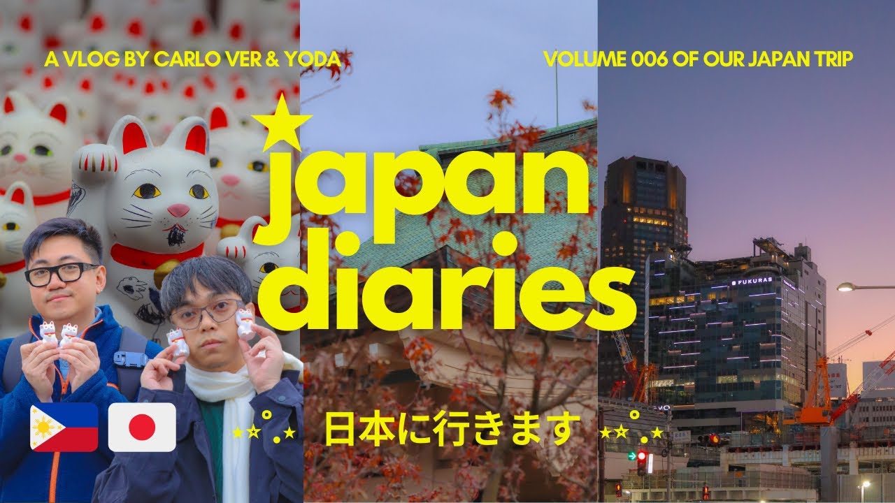 Japan Diaries: Tokyo Hidden Gems | Joypolis & Gotokuji Temple Tour | Gay Couple Travel Japan ...