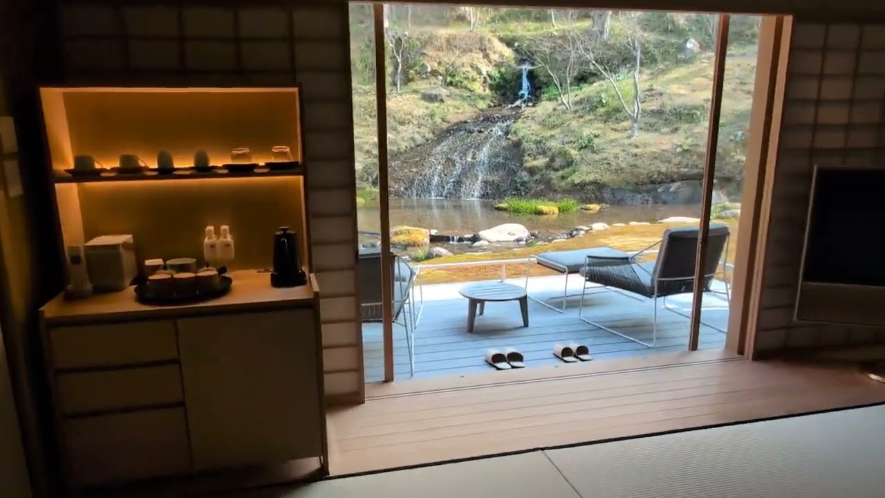 Izu (伊豆), Japan - Asaba Ryokan (あさば) Villa Tenko (特別室 はなれ天鼓) Suite room tour - Ciao Nihon