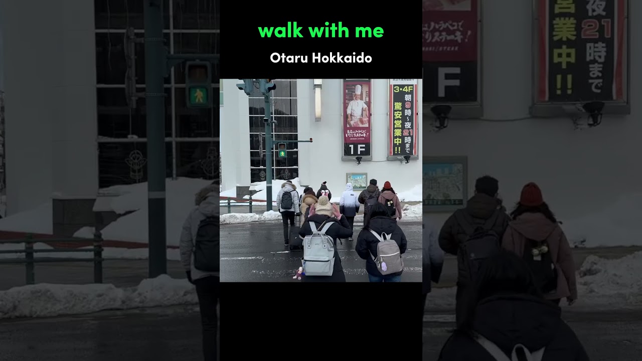 Walk With Me in Otaru Hokkaido | Japan Walking Tour - Ciao Nihon