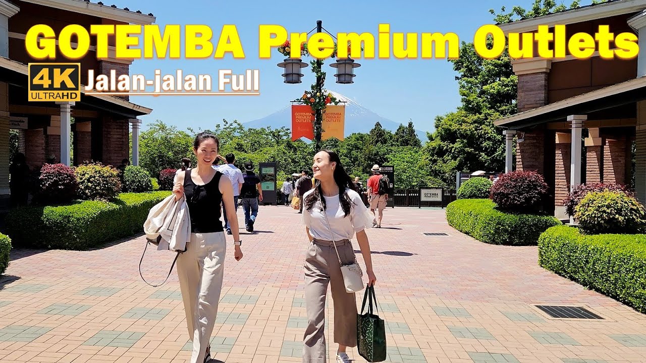 GOTEMBA PREMIUM OUTLETS ‼️ Full one hour jalan-jalan berkeliling Jepang ...