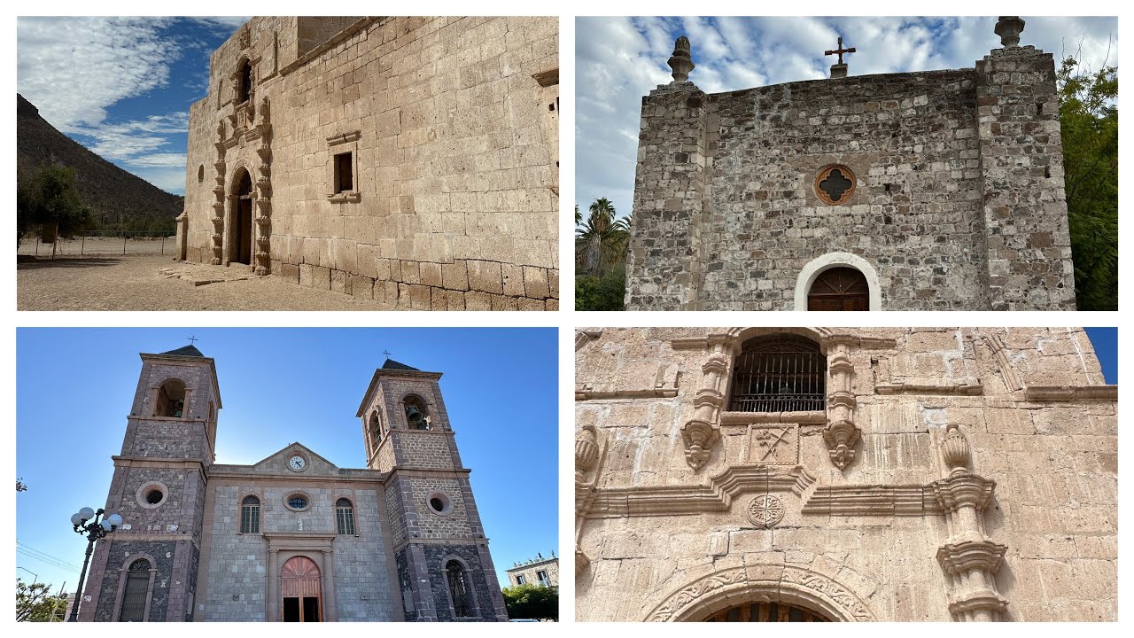 I visited 9 beautiful SPANISH MISSIONS during my Baja California ...