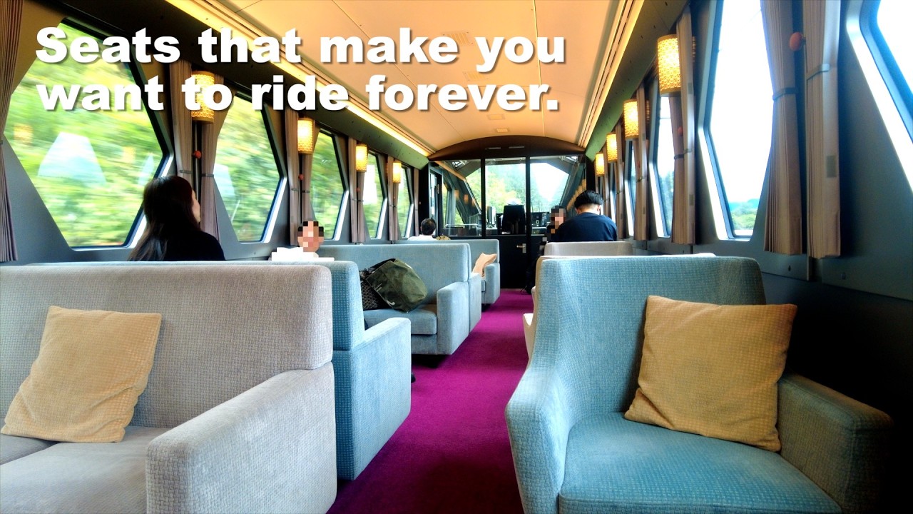 Japan's Luxury Express Train | First Class Seats for Only 20 Passengers ...