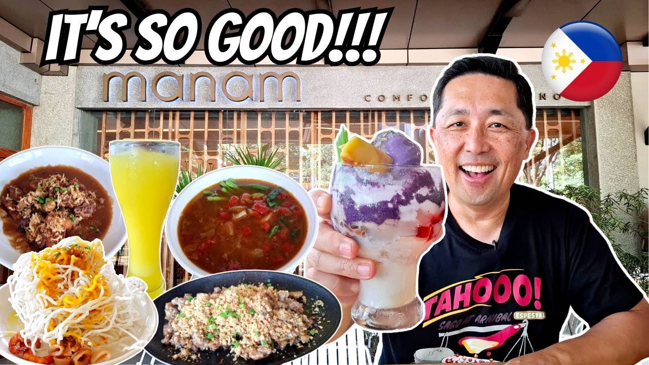 MANAM is a Must Try Filipino Restaurant 🇵🇭 Best Restaurant in the ...