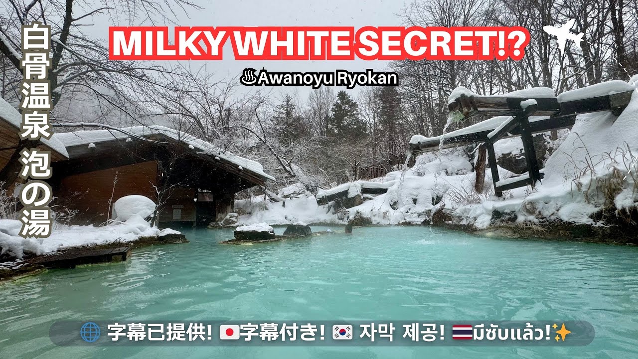 【Nagano】Japan's MAGICAL White Hot Spring | Shirahone Onsen's Hidden ...