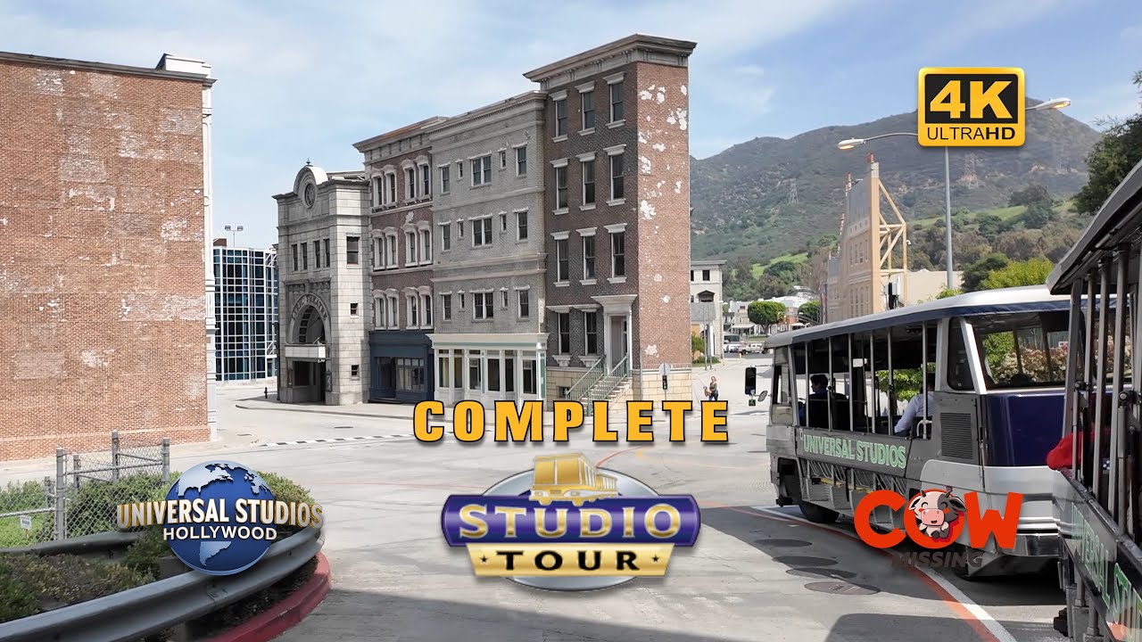 Complete Studio Tour Universal Studios Hollywood Backlot Tram Emmett Jacob 4K UHD April 15, 2025 ...