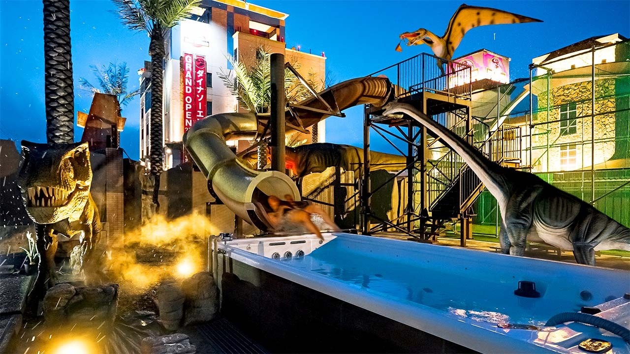 Japan’s Dinosaur-Themed Love Hotel with a Water Slide | Hotel Artia ...