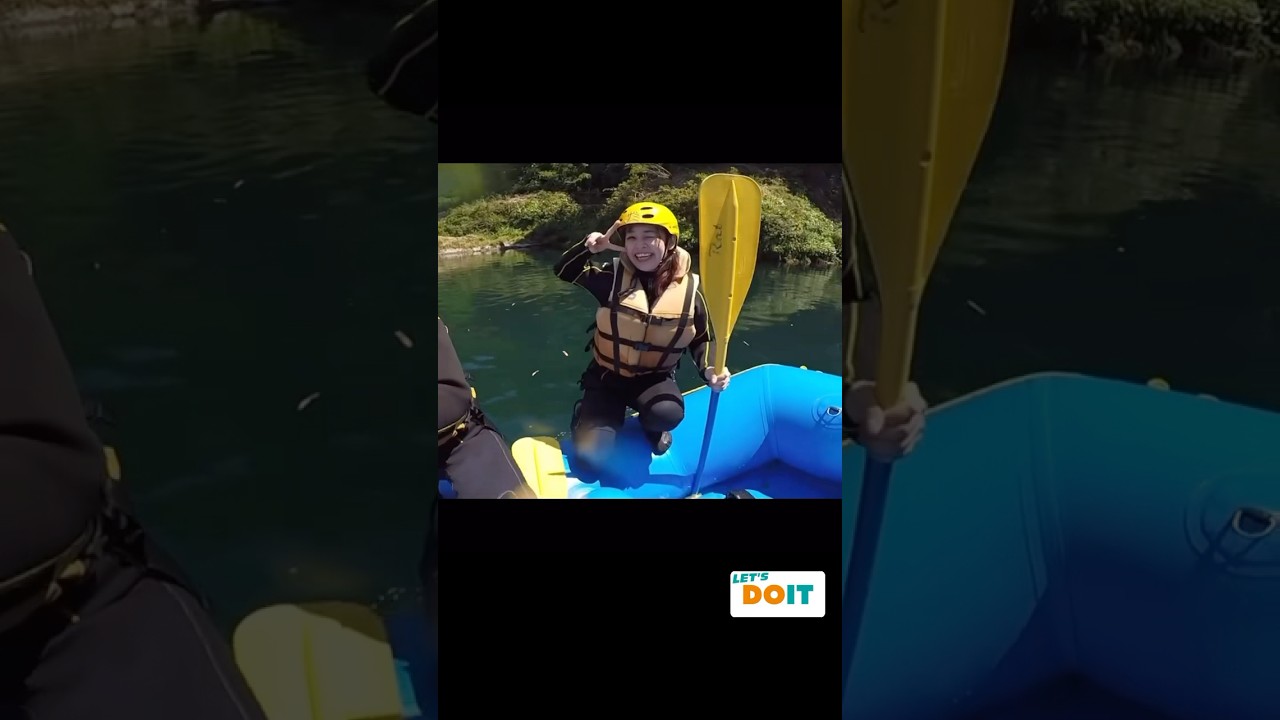 岐阜郡上のラフティング、団体もOKです！ドローンからの空撮も対応できます♪＃gopro #ドローン #長良川ラフティング - Ciao Nihon