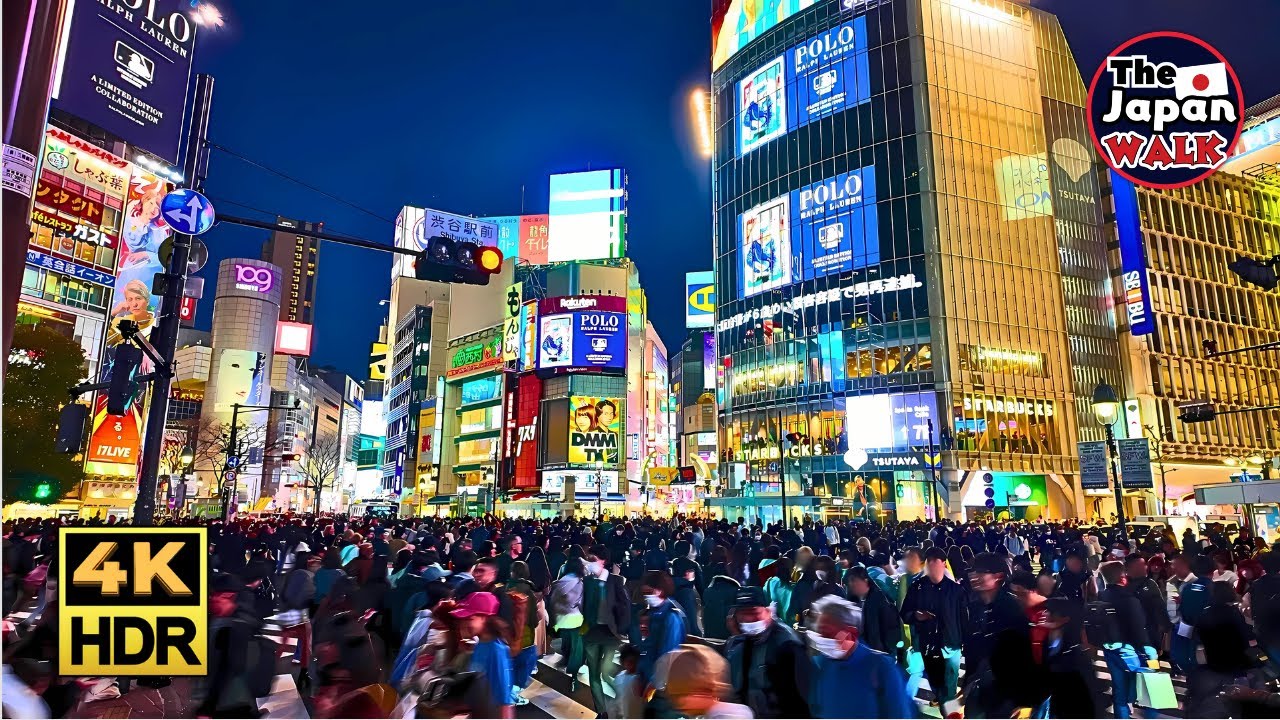 Shibuya: This Is What Tokyo Nights Are All About | Walking Tour | 4K ...