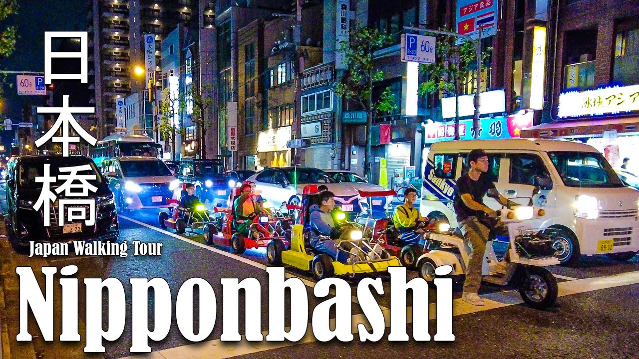 Walk Tour in Osaka Japan 🇯🇵 | Exploring Nipponbashi in 4K - Ciao Nihon