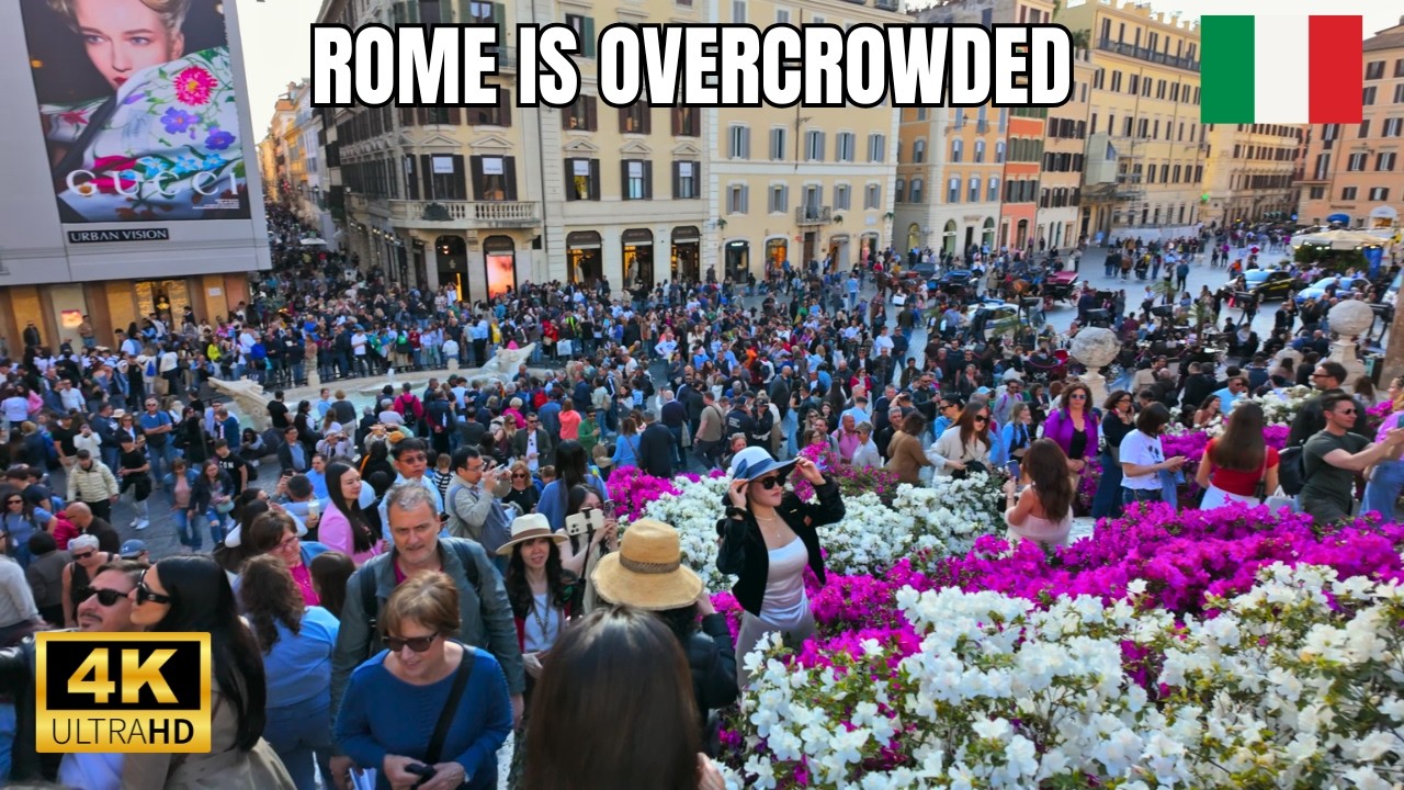 Rome Italy 🇮🇹 – This is Rome in April | 4K Walking Tour - Ciao Nihon