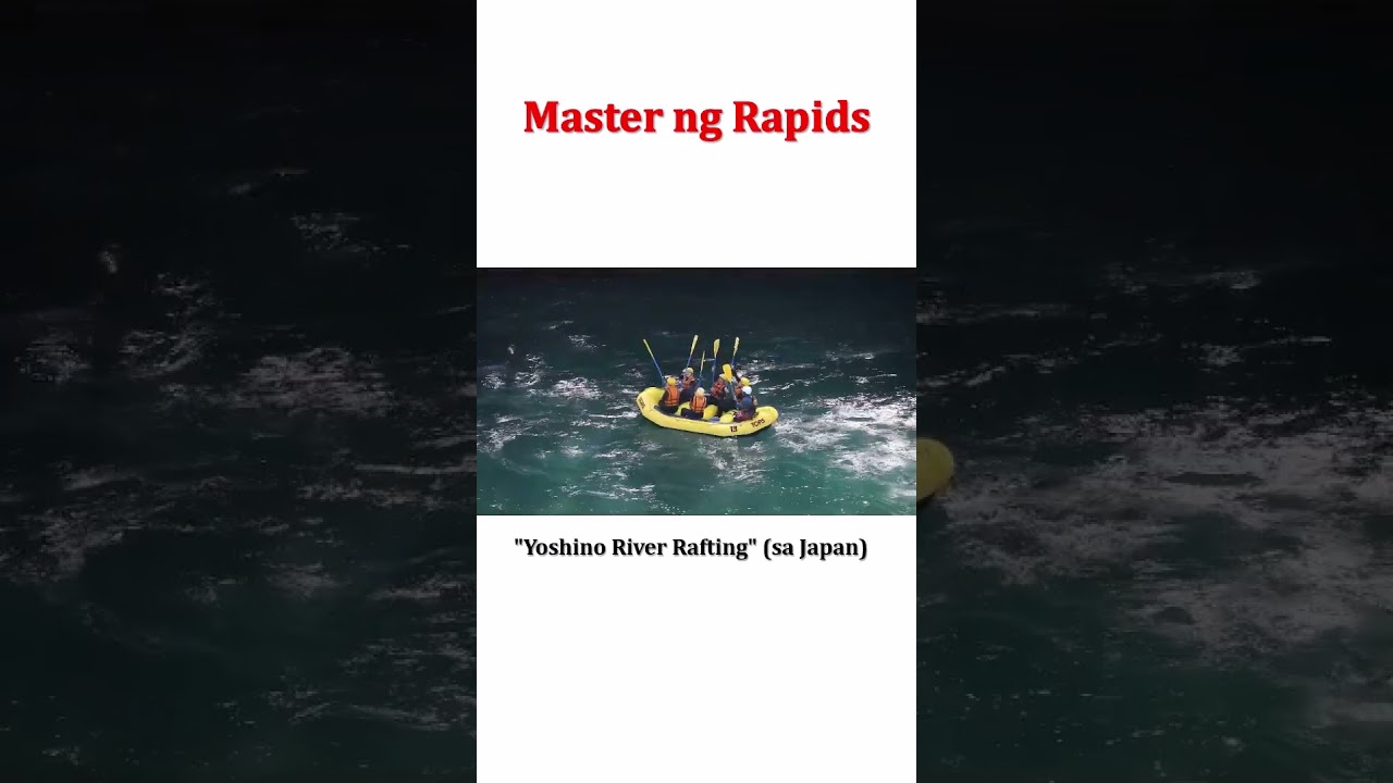 "Yoshino River, Rafting that pushes the limits!" #outdooradventure , # ...