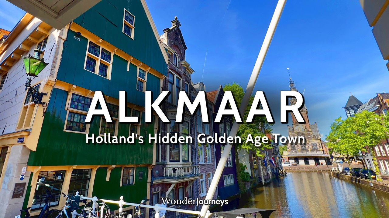 Alkmaar: the charming sister of Amsterdam 🇳🇱 [4K] - Ciao Nihon