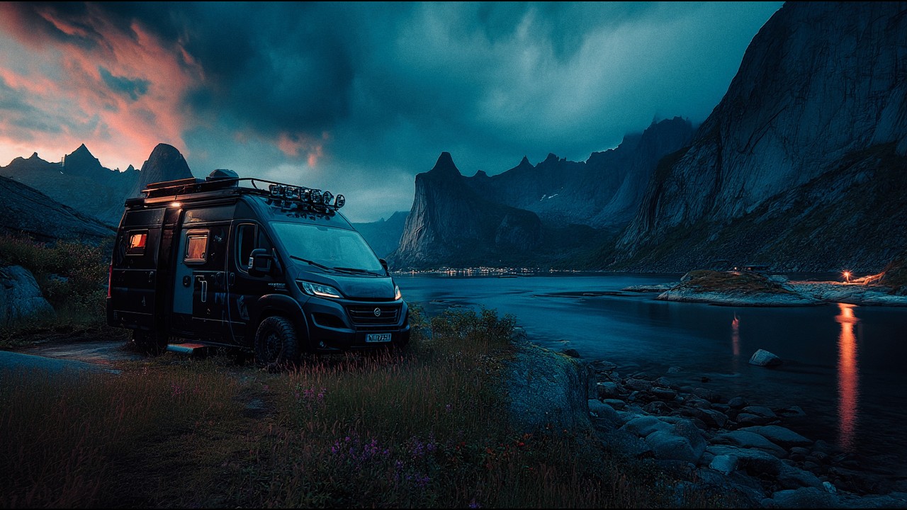 VAN LIFE: My First Arctic Summer Full-Time in a Van | 3Hrs Relaxing Solitude & Off-Grid Solo ...
