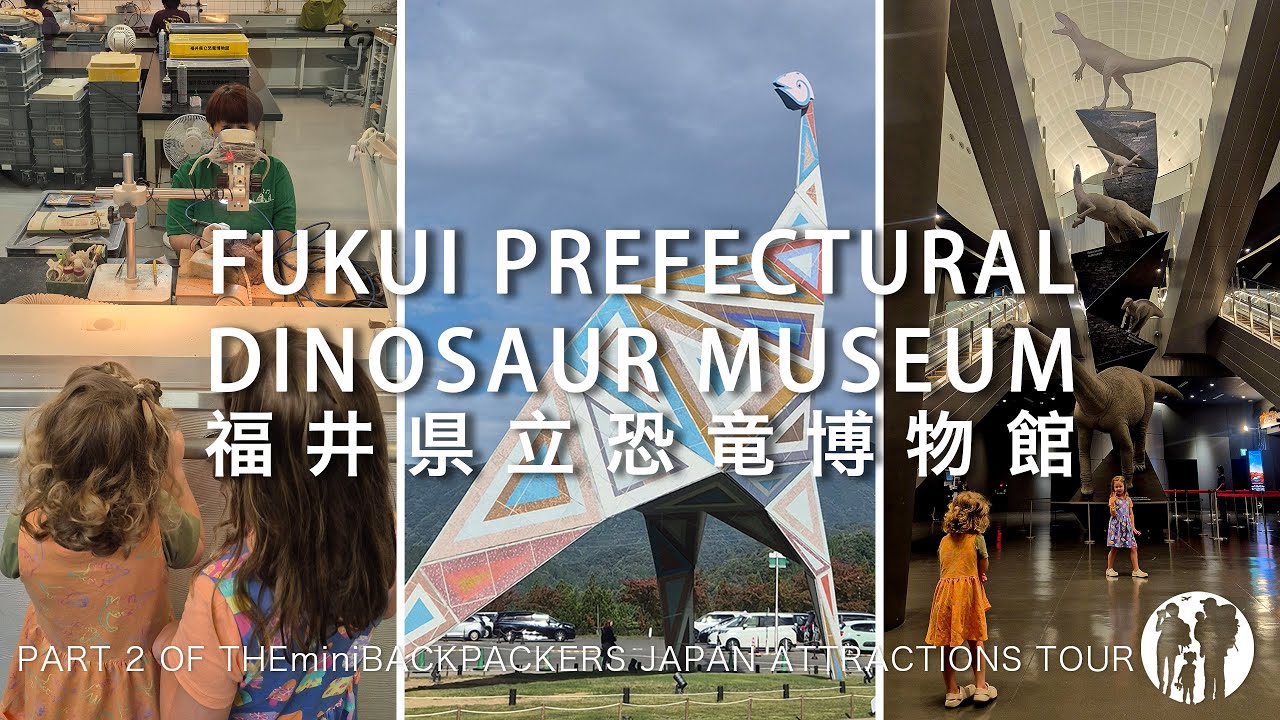 Fukui Dinosaur Museum | Info Tour, Kids Dino Park, Fossils & More! | Japan Attractions Ep. 2 ...