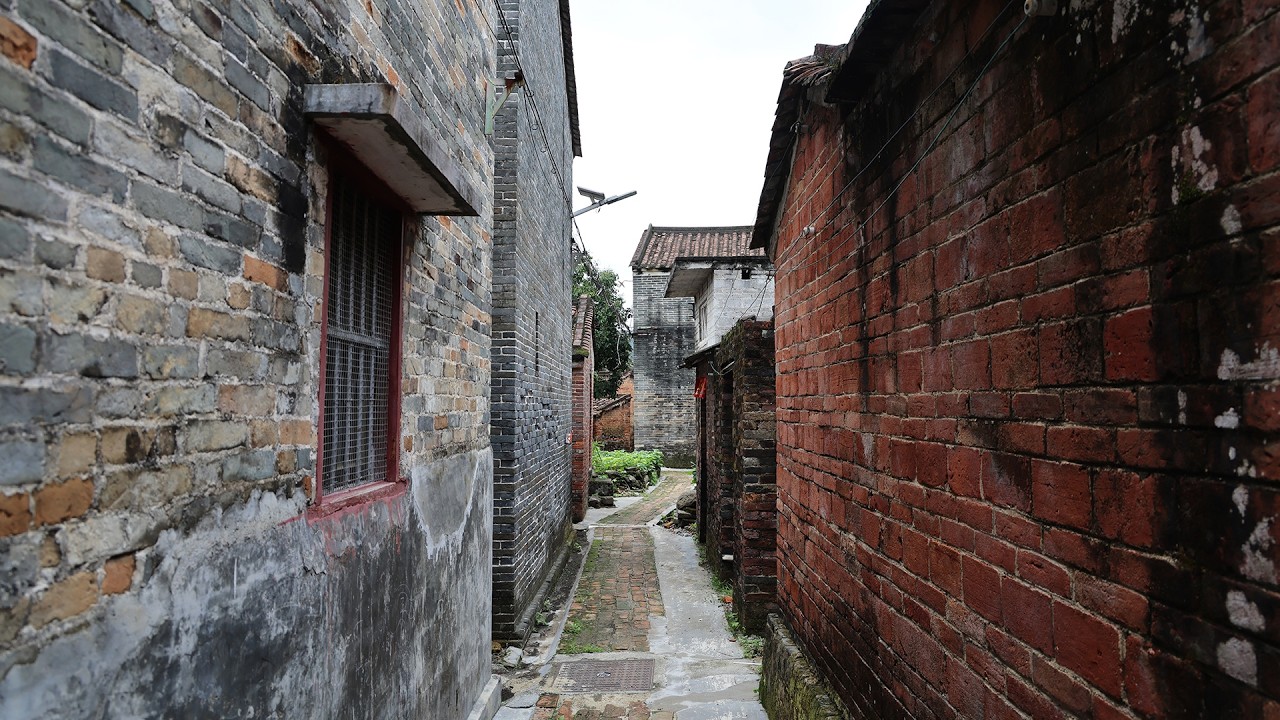 【4K】Chinese traditional village: Shuidong Village, 600 years of history ...