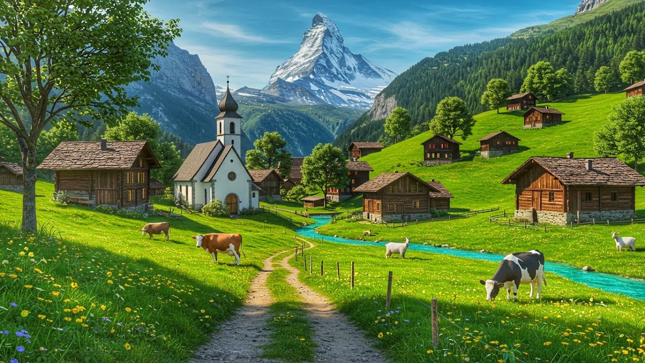 Switzerland Countryside - The most beautiful Swiss villages - Fairytale ...
