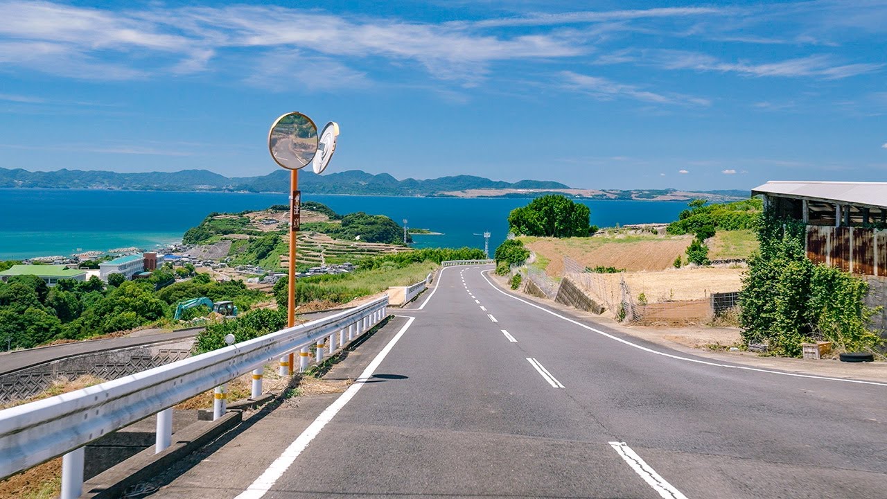 Japan Scenic Drive 4K | Shimabara Peninsula, Nagasaki (Tachibana Bay & Nita Pass) - Ciao Nihon