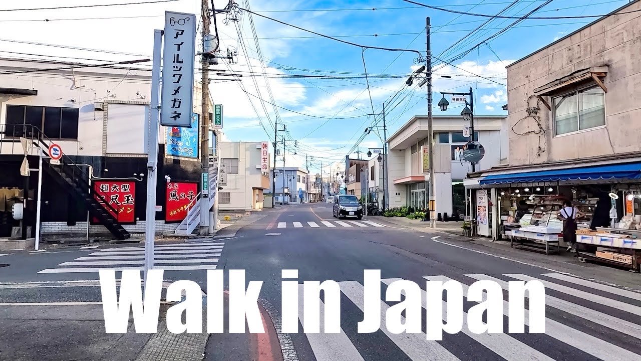 Beautiful walk in the clear evening sky of Gunma: Fujioka ASMR (4K, no talk) - Ciao Nihon